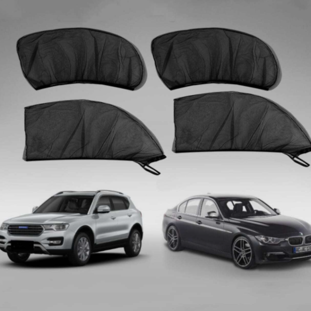 Mallas Parasol Y Antimosquitos Universales para Auto (4uds) – Muy ...