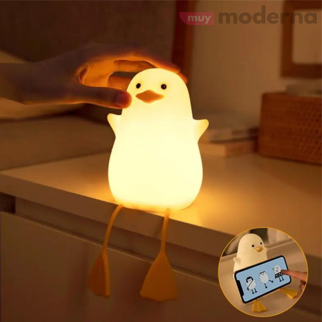 Lampara Pato de Goma Recargable – Muy Moderna Uruguay